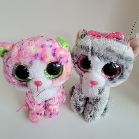 Ty | Toys | Ty Beanie Boos Kitties Sophie And Kiki 6 Tall | Poshmark